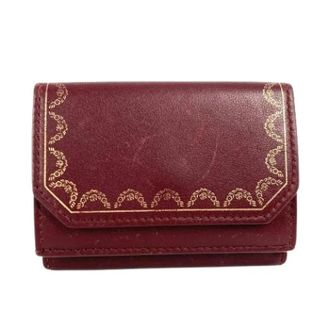 Cartier Pre-owned Vintage Geldb&ouml;rse - - Pre-owned - Damen - Rot - ONE SIZE