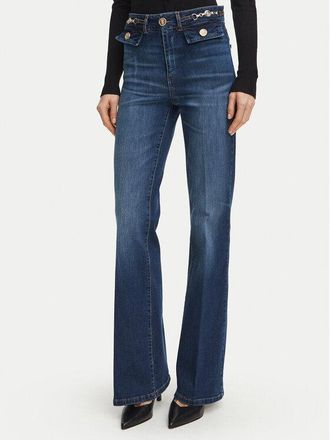 Fracomina Jeans FR26WVA011D47602 Dunkelblau Bootcut Fit