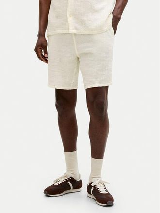 Jack & Jones Jack & Jones Stoffshorts Jaiden 12274758 Wei&szlig; Relaxed Fit