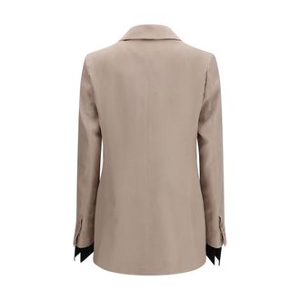 Max Mara Womens Beige Silk Clothing