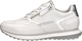 Gabor Femme, Chaussures, Blanc, Taille: 40 EU Baskets Laag