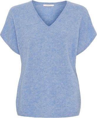 BTF-CPH Kaschmir-Strick-T-Shirt - - Knitwear - Damen - Blau - M