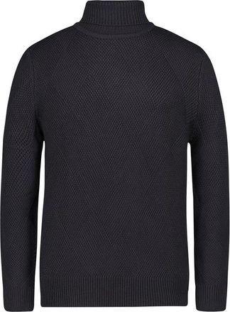 Strellson Herren Pullover blau Wolle unifarben