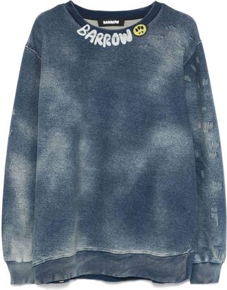 Barrow Sweatshirt aus Denim - Blau