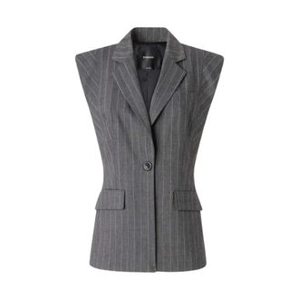 Pinko Genista Weste - - Suits - Damen - Grau - L