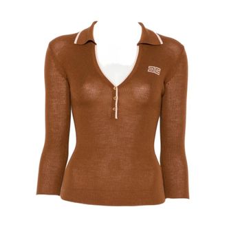 Elisabetta Franchi Strickpullover - - Tops - Damen - Braun - XL