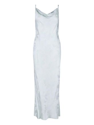 Calvin Klein Maxi-Jacquard-Kleid