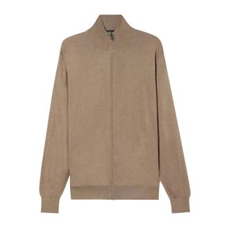 Brooks Brothers Gilet zipp&eacute; - Homme - Sweatshirts et sweats &agrave; capuche - Beige - Taille: 3XL
