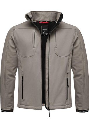 Amaci & Sons Softshelljacke VISALIA Softshelljacke Herren Herbst Winter Softshell Funktions Outdoor Regenjacke