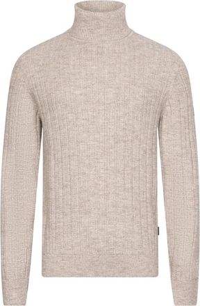 Cavallaro Givato Col Roul&eacute; - Homme - Pulls - Beige - Taille: M