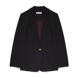 Fiorella Rubino Dekonstruierter Blazer - - Jackets - Damen - Schwarzk - 6XL