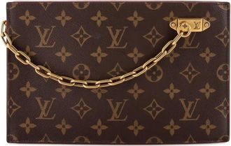 Louis Vuitton Legacy Chain Monogram Canvas clutch bag - Braun