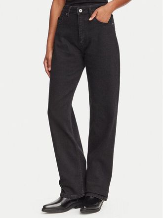 HUGO BOSS Jeans Elyah 50520606 Schwarz Straight Fit