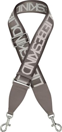 Liebeskind Liebeskind Berlin Womens Fancy Sporty Logo Webbing Wood Shoulder Strap