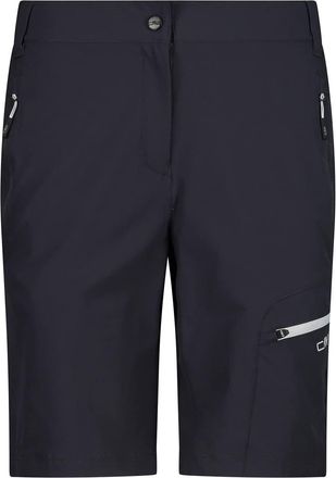 F.lli Campagnolo Damen Bermuda Shorts, Antracite-Stone, 36