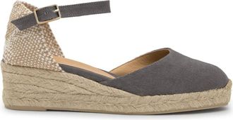 Castaner Femme, Chaussures, Gris, Taille: 41 EU Alpargata Avec 5 CM DE Wedge