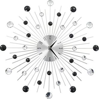 vidaXL Horloge Murale avec Mouvement &agrave; Quartz Design Moderne 50 cm D&eacute;coration