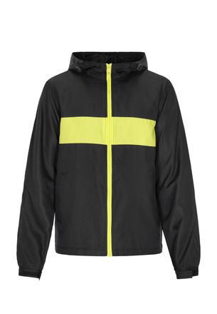 Dreimaster Dreimaster Jacke M&auml;nner Schwarz Limette