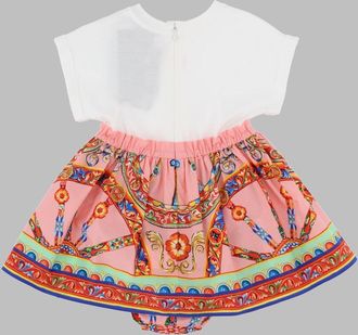 Dolce & Gabbana Culotte-Inspired Multicolour Dress - Multicolor