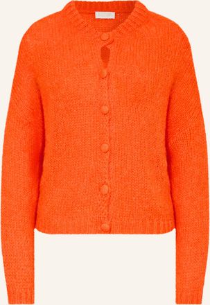 Cat Noir Catnoir Strickjacke Mit Alpaka orange