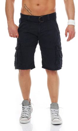 Geographical Norway Bermuda Shorts Parachute Men, Farbe:Navy;Hosengr&ouml;&szlig;e:XXXL