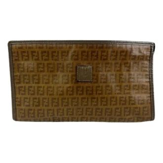 Fendi Pre-owned Vintage Clutch - - Pre-owned - Damen - Braun - ONE SIZE