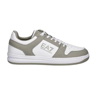 Emporio Armani Logo-Print Panel Sneaker - - Shoes - Damen - Wei&szlig; - 36 EU