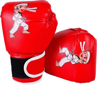 Generico Boxhandschuhe - Mitts Trainingshandschuhe f&uuml;r Kinder | Bequeme Handschuhe f&uuml;r Jugendliche mit Handgelenkst&uuml;tze, Sportausr&uuml;stung f&uuml;r Kinder von 3 bis 1