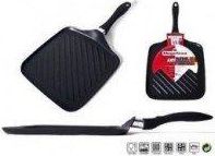 Magefesa Megafesa Glass - Bräter quadratisch, Durchmesser 28 cm, Farbe schwarz Glas