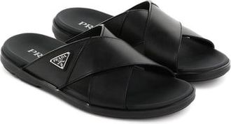 Prada Sandales en cuir