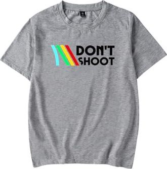 Generic Arc Raiders Dont Shoot T-shirt unisexe d&eacute;contract&eacute; col rond &agrave; manches courtes, gris, L