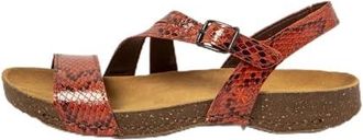 Art Femme 1045 I Breathe Sandale Plate, Brique, 37 EU
