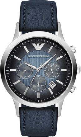 Emporio Armani Herrenuhr Quartz Silber