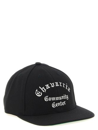 Willy Chavarria Embroidered Logo Baseball Cap - Black