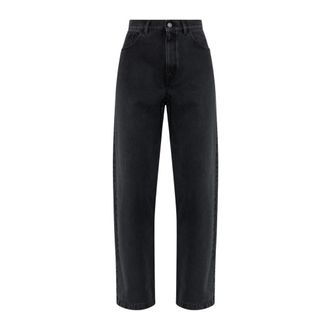 Marni Pantalon large - Femme - Jeans - Noir - Taille: 34 FR