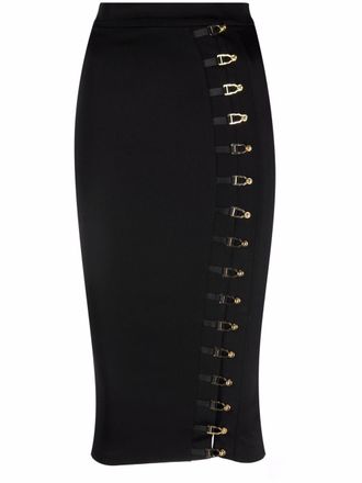 Murmur jupe crayon &agrave; taille haute - Noir