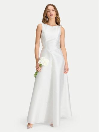 Swing Abendkleid 5AJ16000 Wei&szlig; Regular Fit