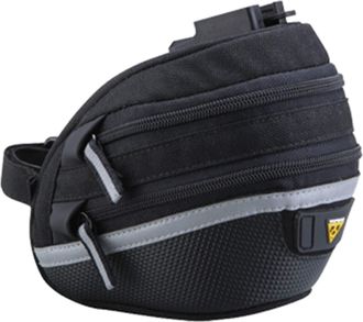 Topeak Satteltasche Wedge Pack II, Black, 16.5 x 10.5 x 12.3 cm, 1.25 Liter, TC2272B