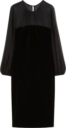 Max Mara Femme, Robes, Noir, Taille: 44 FR Array Midi Dress