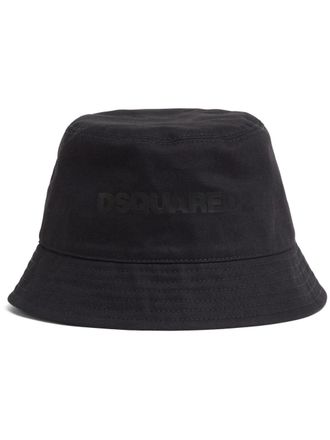 Dsquared2 bob à logo imprimé - Noir