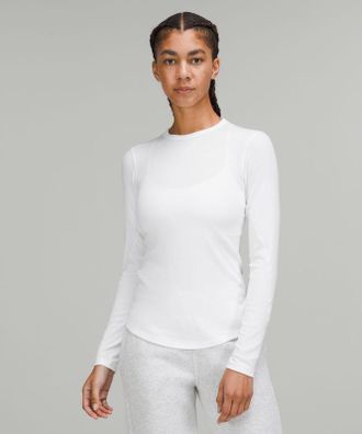 lululemon Haut manches longues Hold Tight pour Femmes - Taille 10