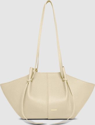 Yuzefi Sac Mochi Cuir Grainé Angora