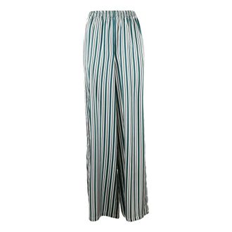 Max Mara Femme, Pantalons, Multicolore, Taille: 38 FR Pantalon Ladino Large