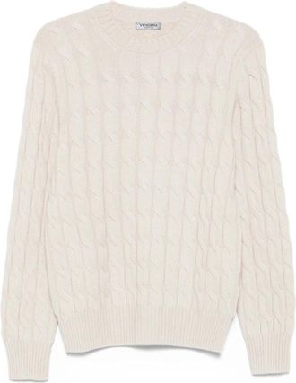 Gran Sasso Homme, Pulls, Beige, Taille: XL Paricollo Crew Neck