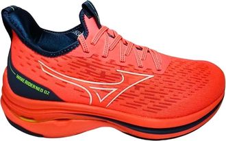 Mizuno Femme, Chaussures, Rouge, Taille: 36 1/2 EU Tela Baskets
