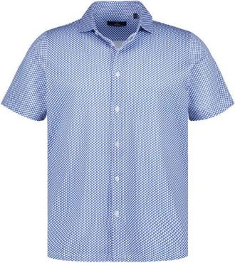 Ragman Herren Kurzarmhemd blau