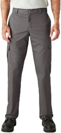 Dickies Homme, PANTALON CARGO STRETCH MÉCANIQUE COUPE CLASSIQUE, GRAVEL GRAY, 32W / 32L