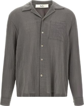 S&eacute;fr Chemise de tous les jours - Homme - Chemises - Gris - Taille: M