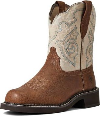 Ariat Fatbaby Heritage Tess Western Boot Tortuga/Crema 8.5 B (M)