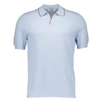 Gran Sasso Skipper Polo - - Tops - Herren - Blau - S